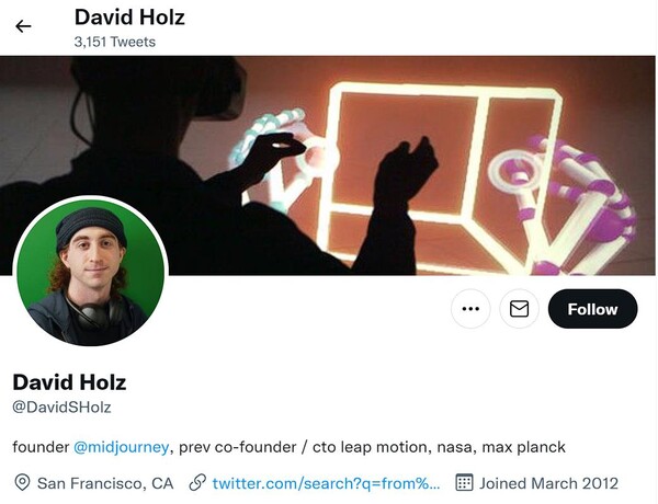 논란이 되었던 미드저니, 창업자 데이비드 홀츠 논평 “AI 아트가 일으키는 혼란과 미래"